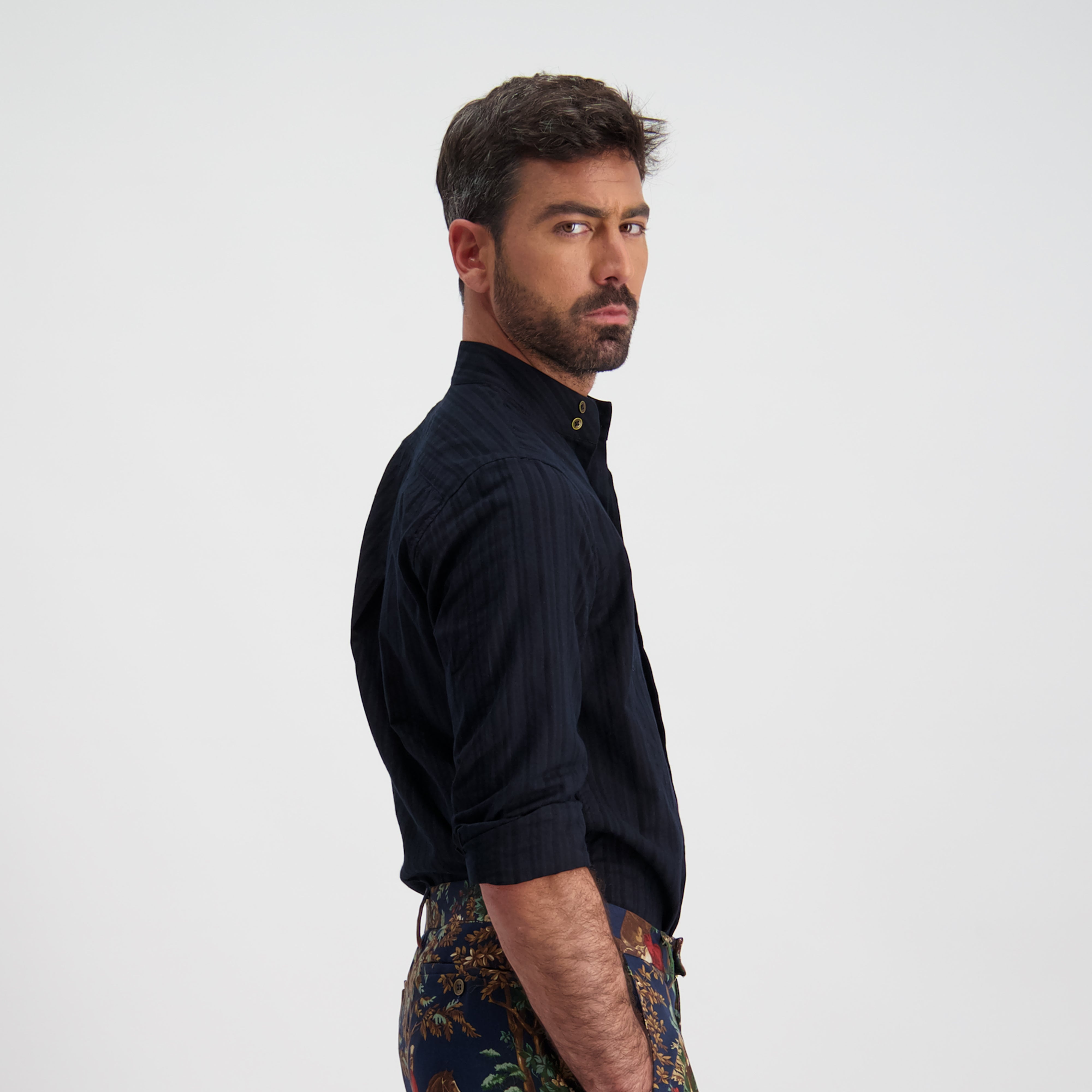 Khan Shirt - Black – Manahan